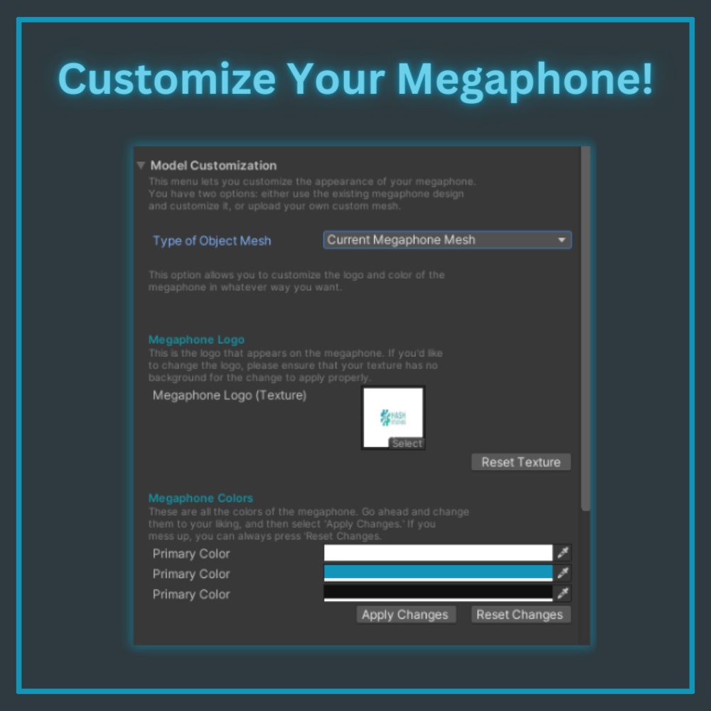 Hash Studios Megaphone Audio / ハッシュスタジオ メガホン オーディオ [UdonSharp] [SDK3 ...