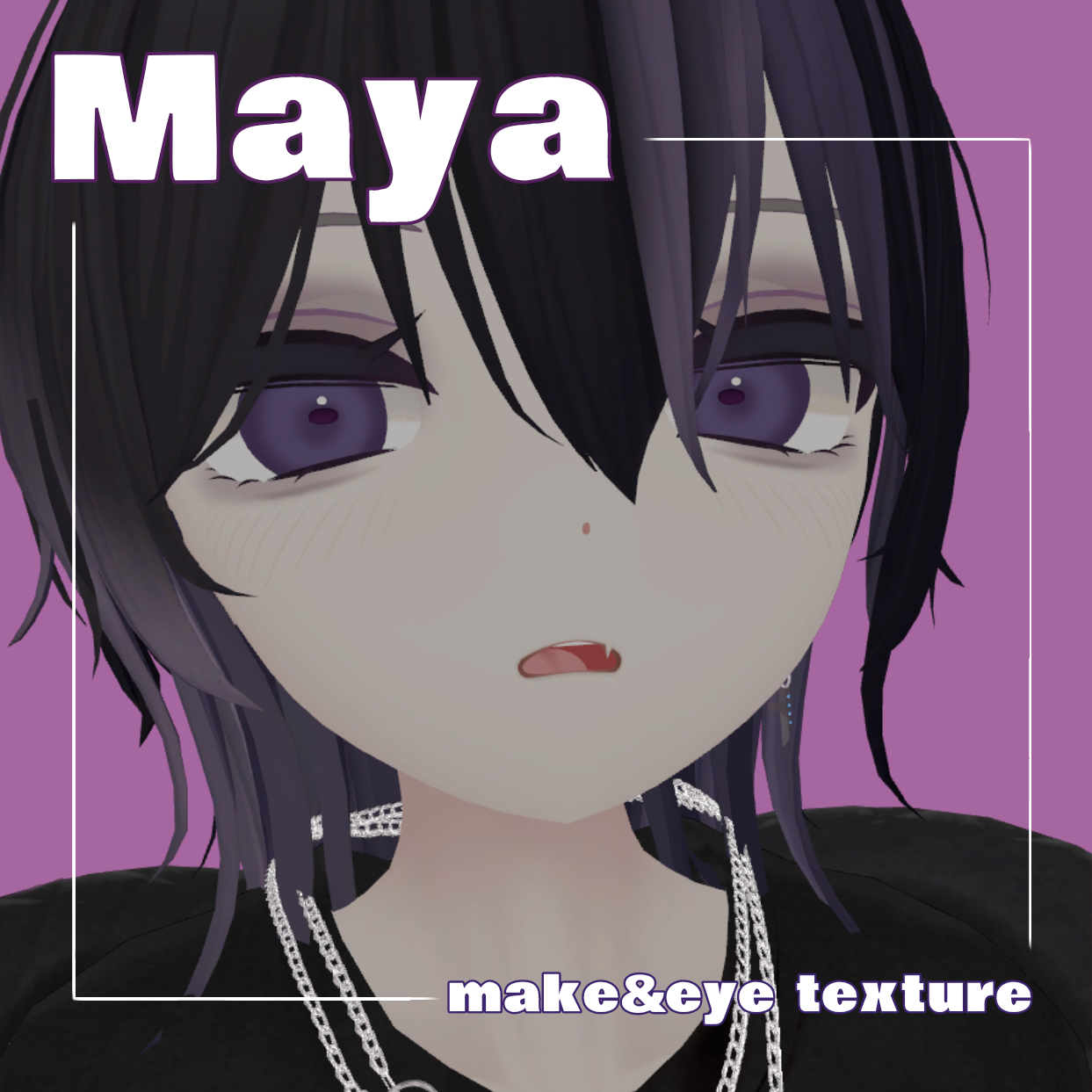 【舞夜(maya)】make up&eye texture - さくまごや - BOOTH