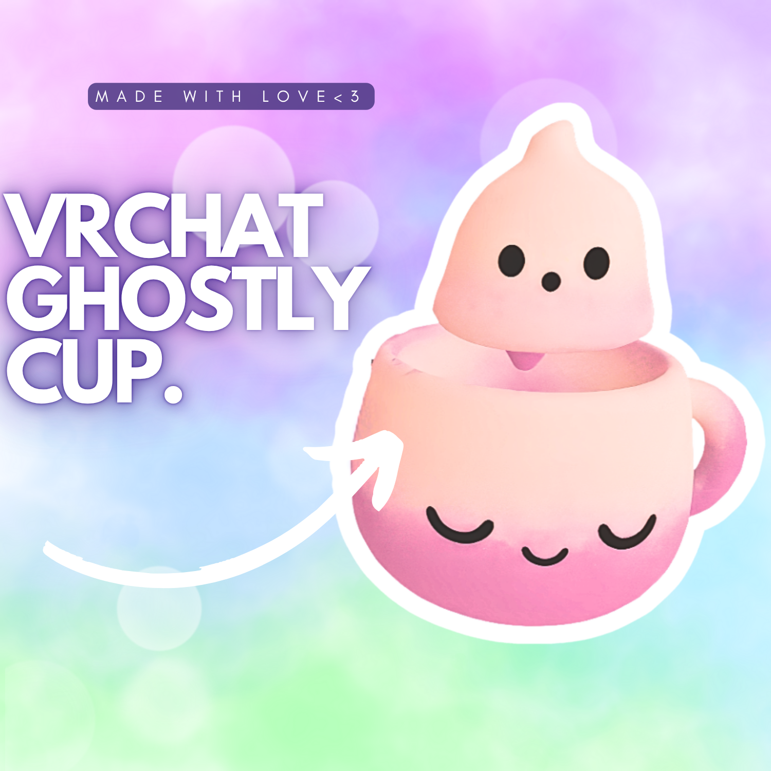 ☕👻 Ghost Café 3D Props Pack — ゴーストカフェ・3Dプロップセット - Ghost Cafe - BOOTH