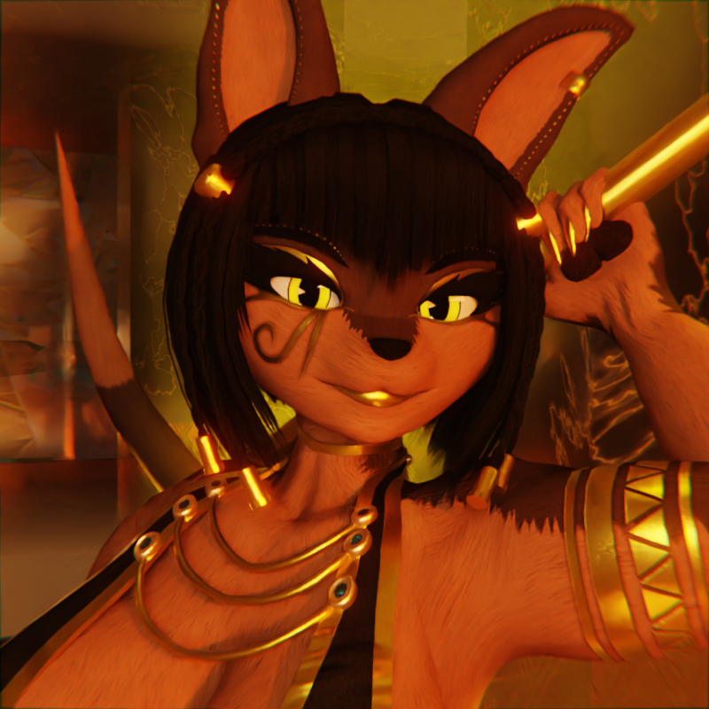 Anubis [VRC + Blender Rig] (Quest Update) - Reivene3D - BOOTH