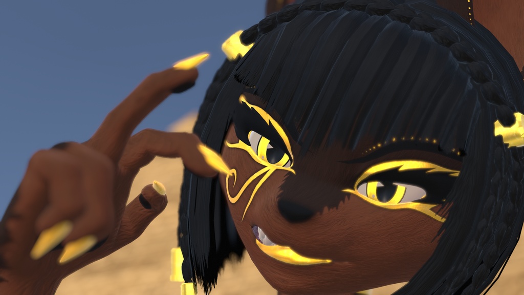 Anubis [VRC + Blender Rig] (Quest Update) - Reivene3D - BOOTH