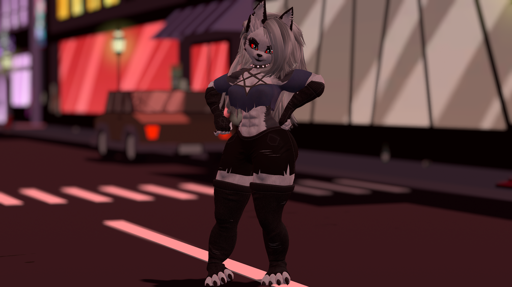 Loona [VRC + Blender Rig] (Quest Update) - Reivene3D - BOOTH