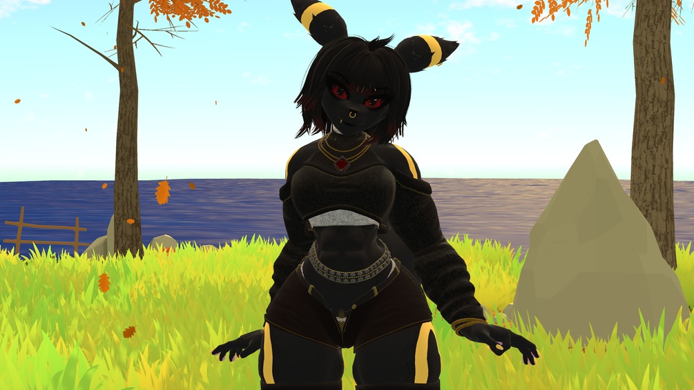 Obsidian [VRC + Blender Rig] - Reivene3D - BOOTH