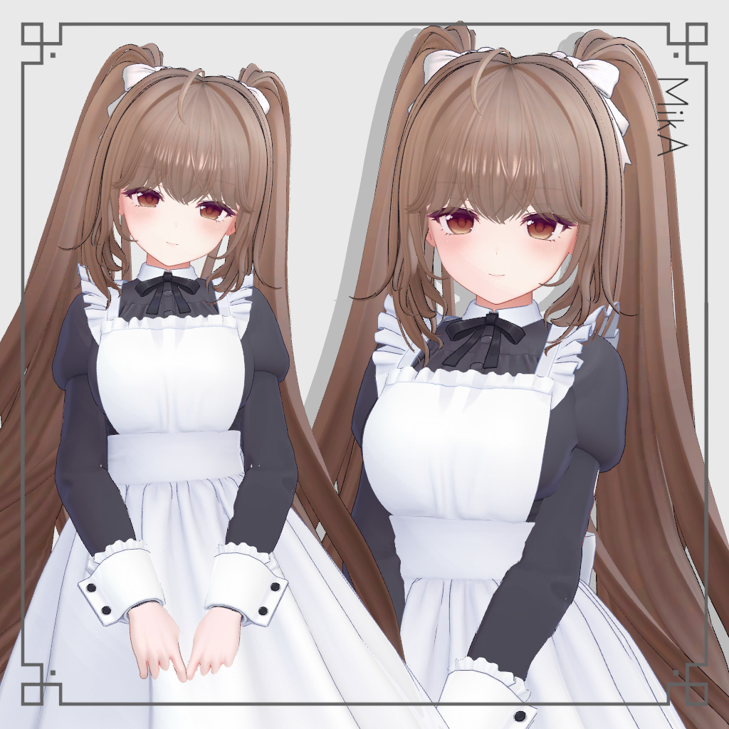 ️‍🔥[8 Avatars] Cosmic TwinTail Hair - MikA - BOOTH