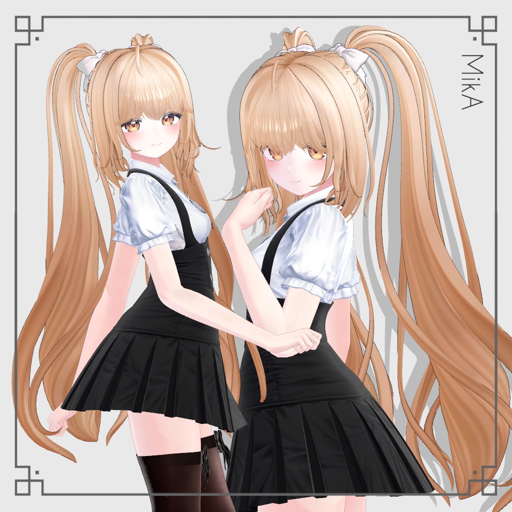 ️‍🔥[8 Avatars] Cosmic TwinTail Hair - MikA - BOOTH