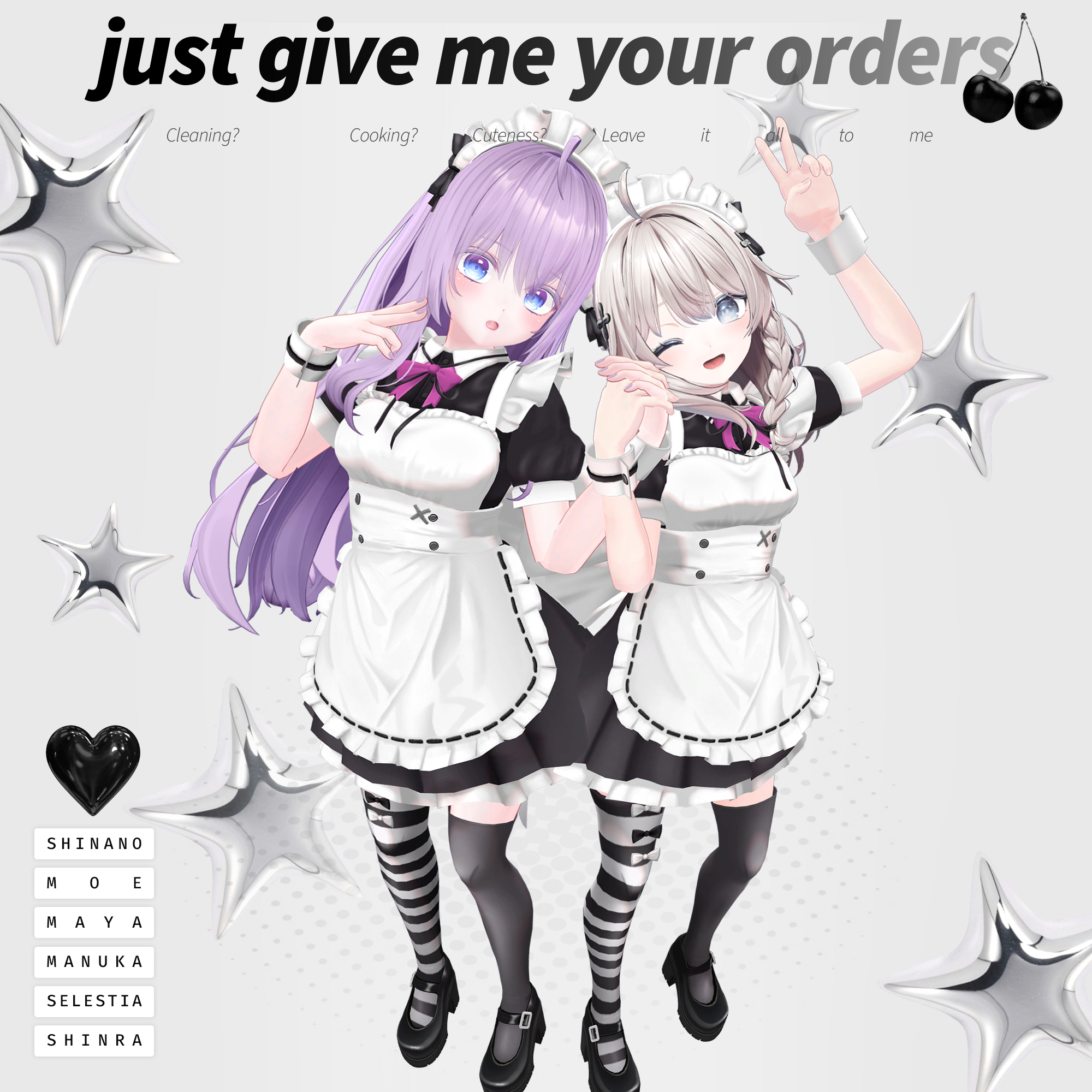 【6アバター対応】Mini Maid Set - HATCH Planet - BOOTH