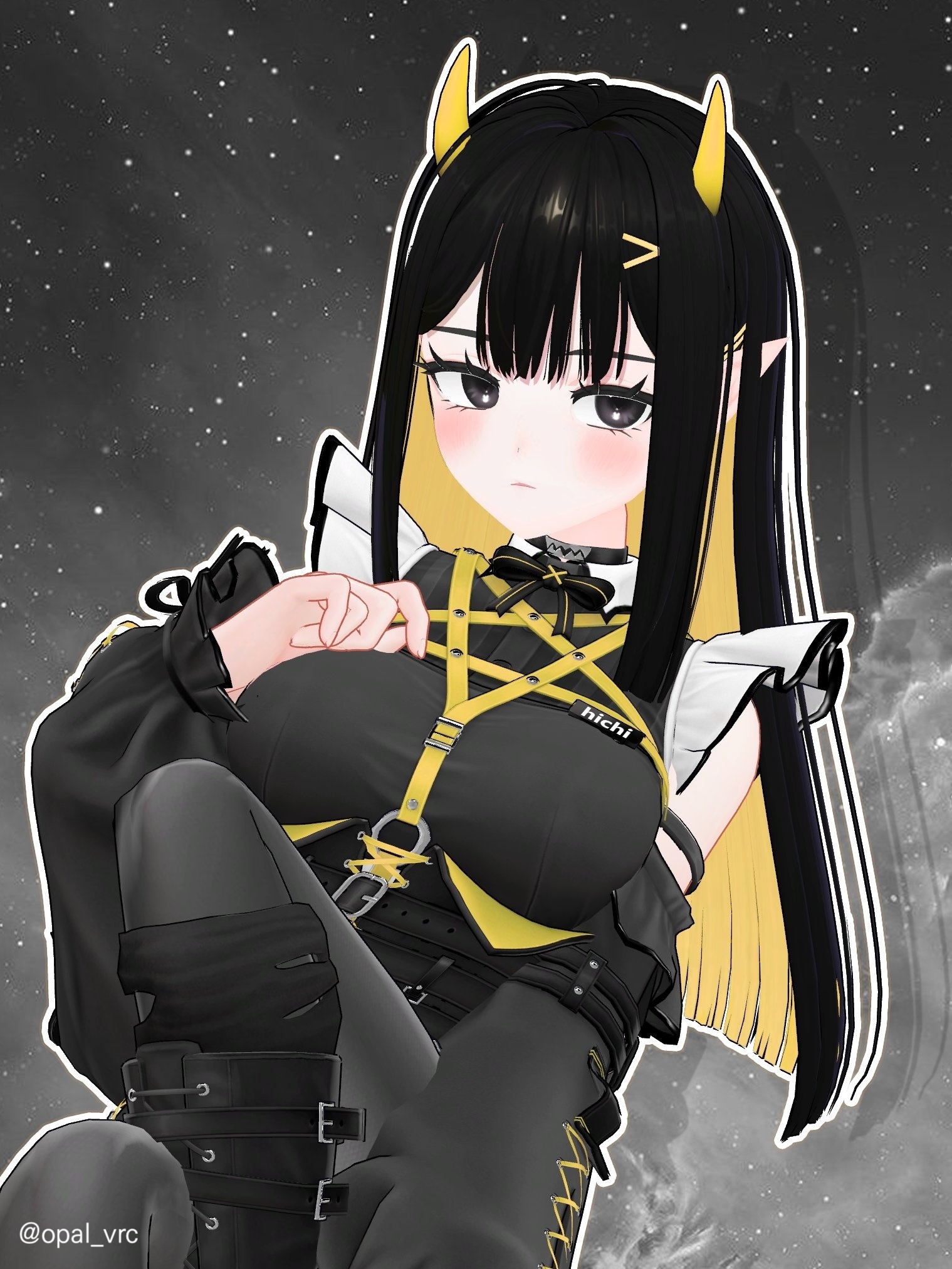 オリジナル3Dモデル「ヒッチ」- Hichi - HATCH Planet - BOOTH