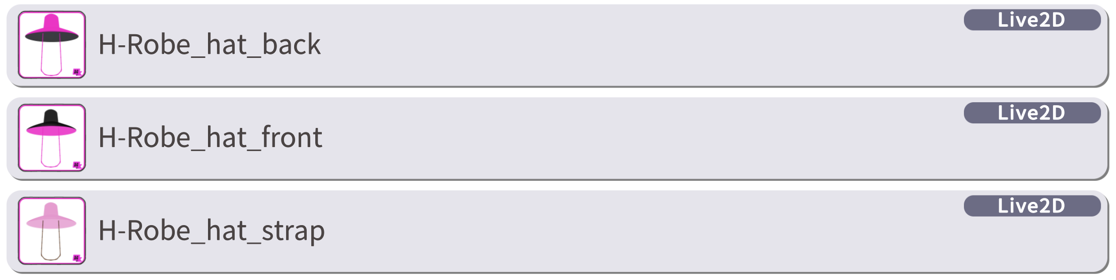 【Live2D】Shadowbind K-Robe Setup - HATCH Planet - BOOTH