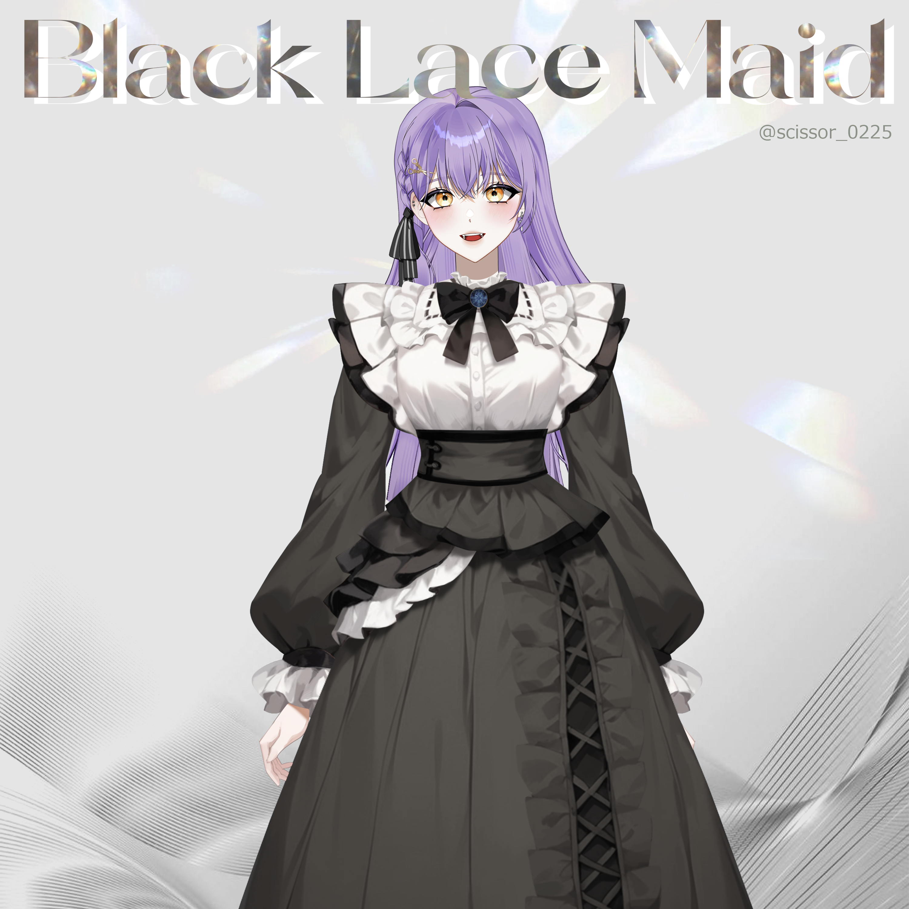 【Live2D】Golden Lace Maid - HATCH Planet - BOOTH