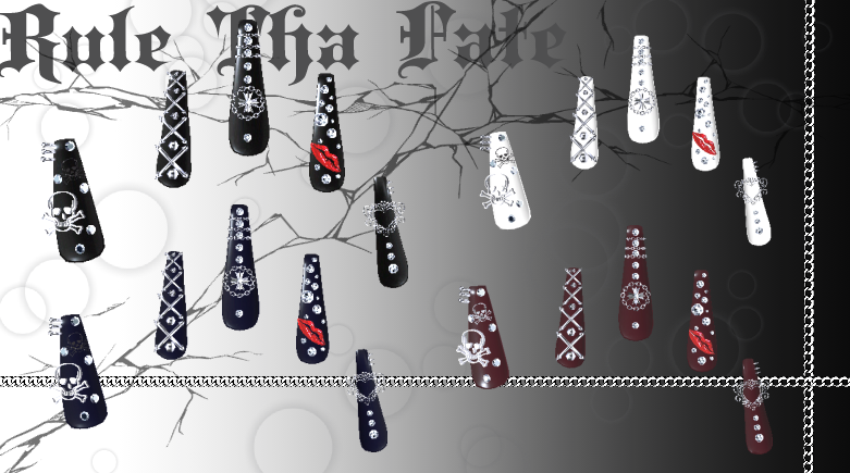 【sale】RTFnail 水瀬/森羅/狛乃/SIO/くうた/対応 - Rule The Fate - BOOTH