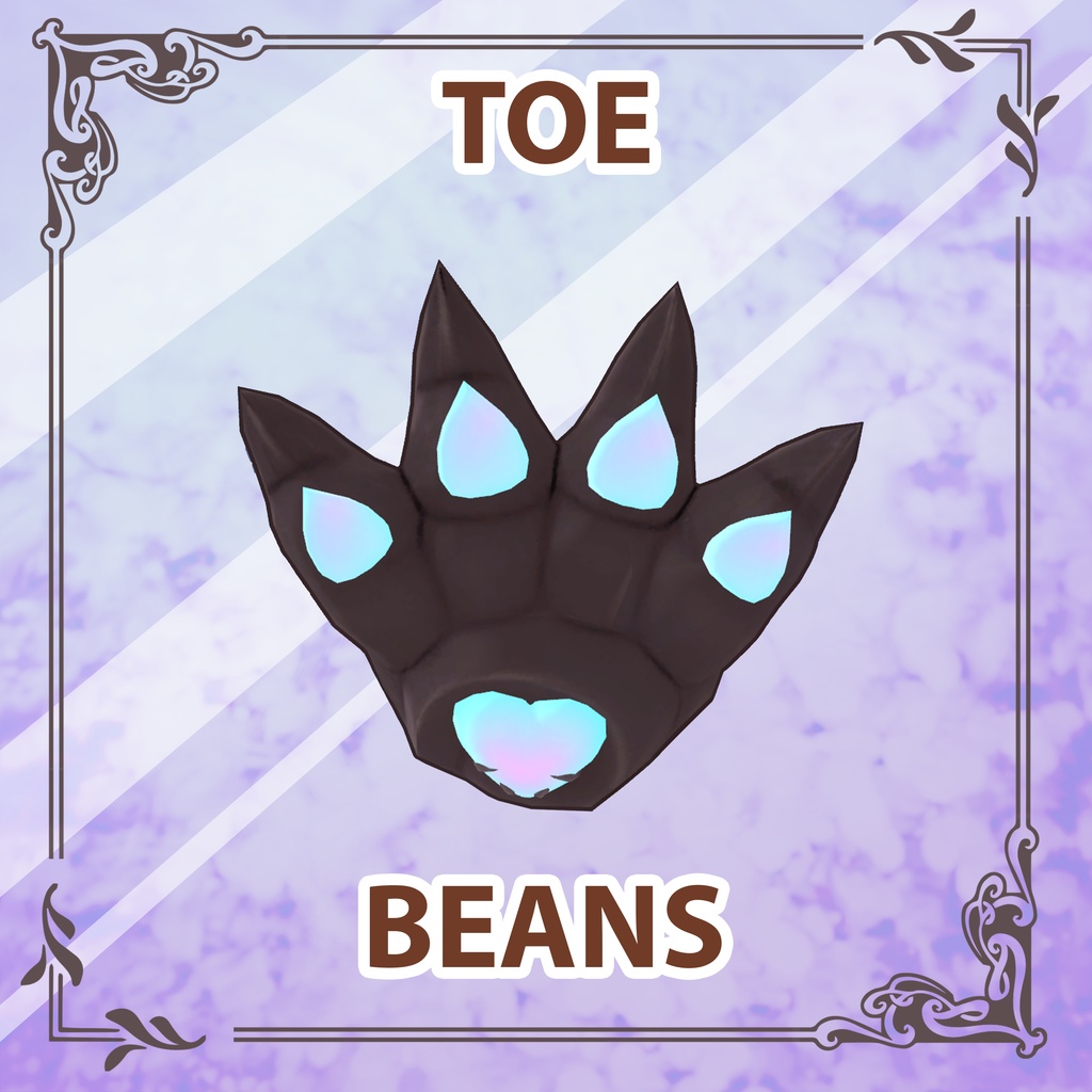 [ 森 ] Crystal Toe Beans for Mori - megoman16 - BOOTH