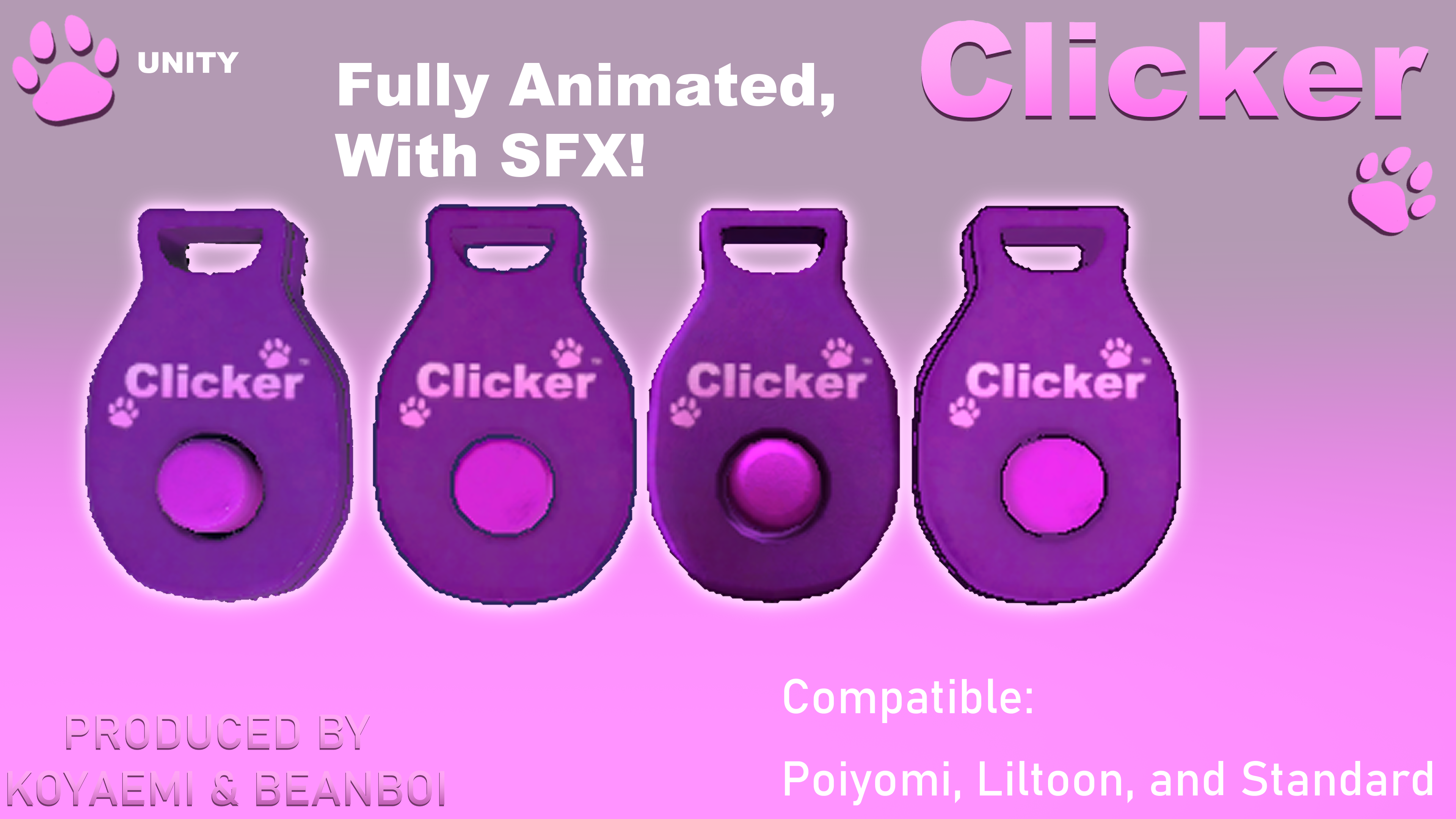VRChat Working ] Dog Clicker - koyaemi - BOOTH