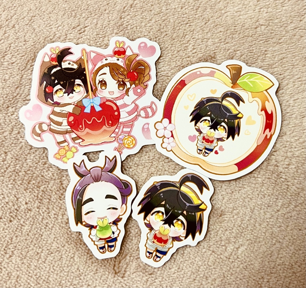 【非公式】sgr&sgaoダイカットシールセット - ねころび。 - BOOTH