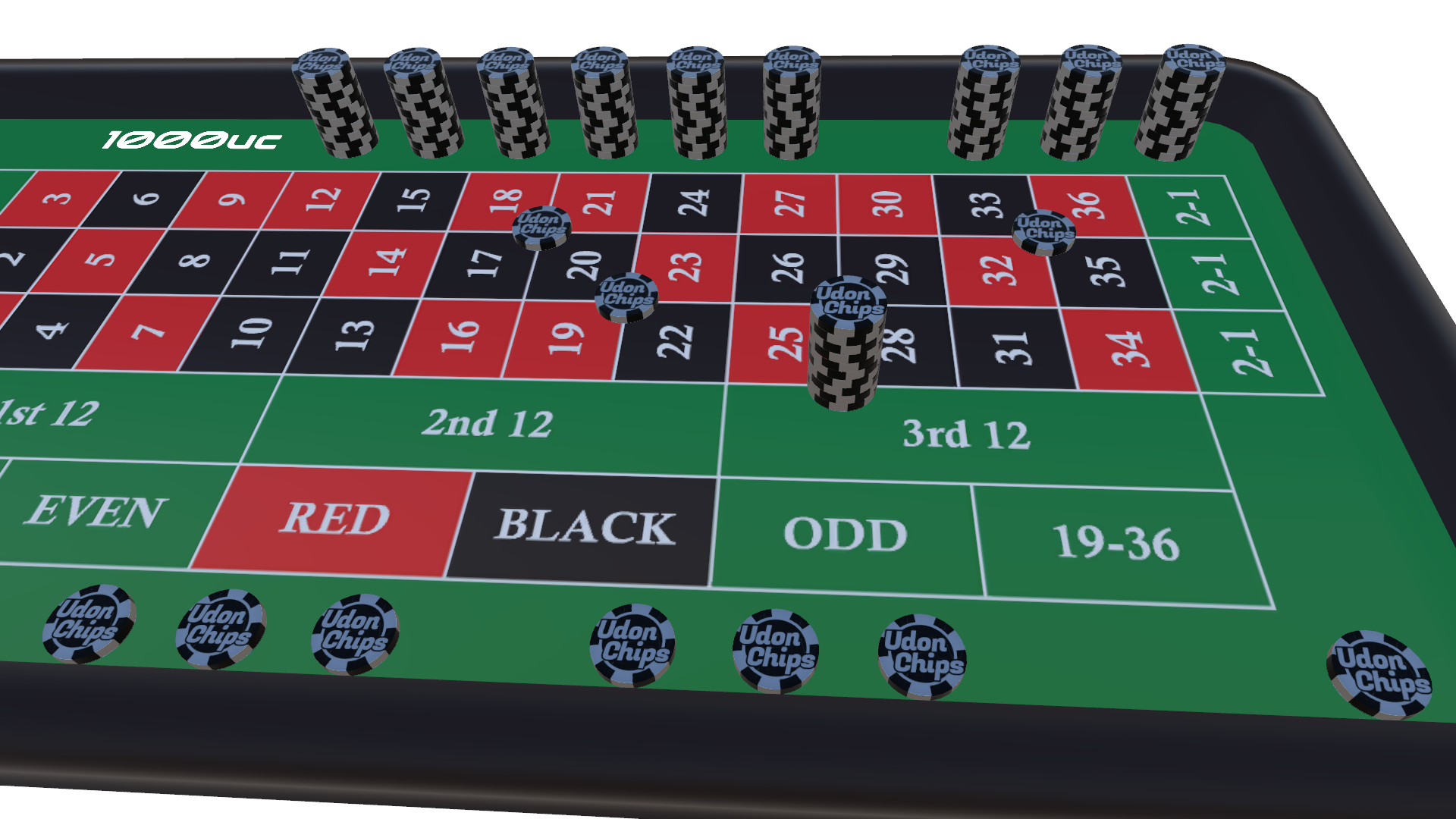 VRC Roulette【UdonChips】 - ziston Shop - BOOTH