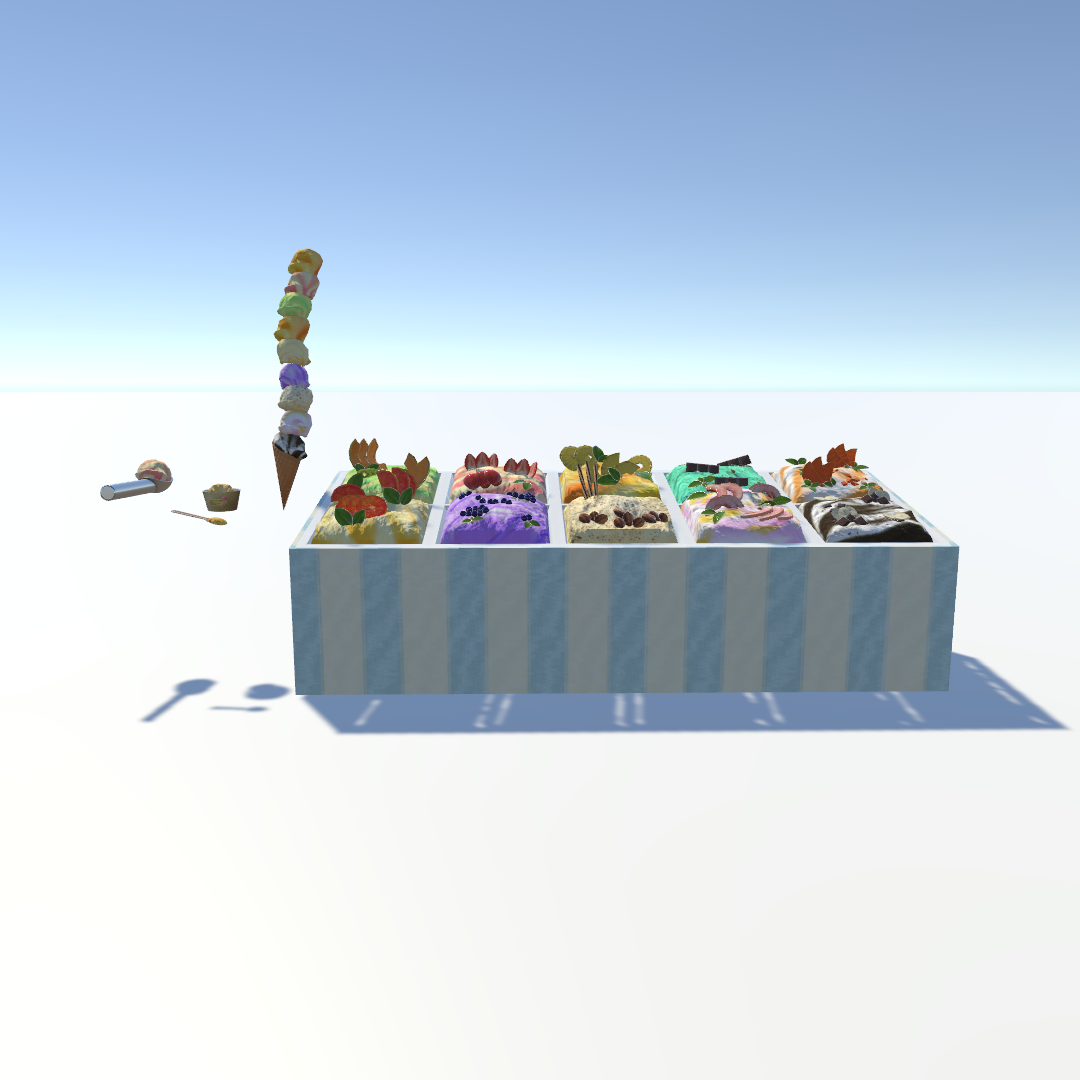 作って食べられるアイスクリームメーカー【VRChatワールドギミック追加パック】 - ziston Shop - BOOTH