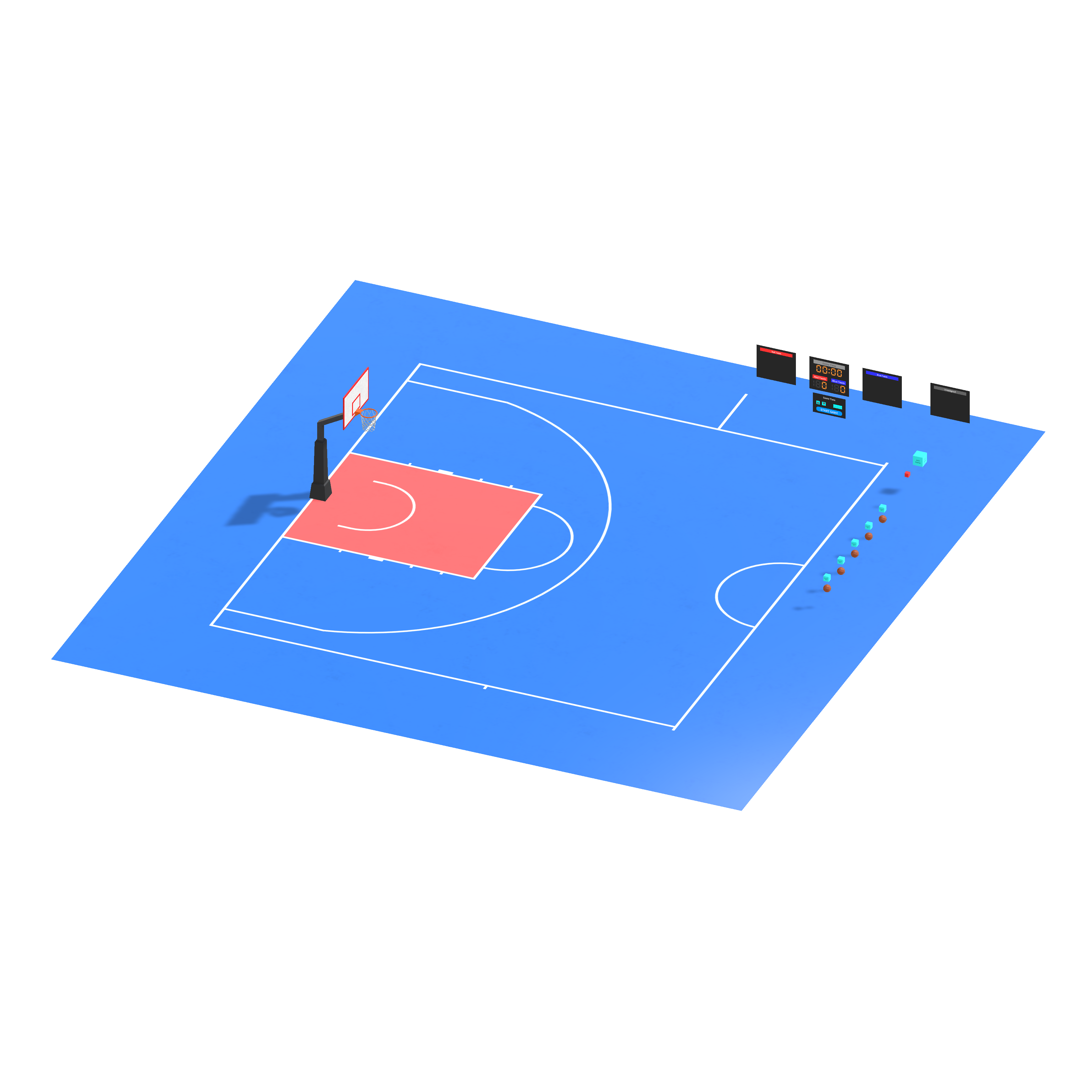 VRC Basketball【VRChatワールドギミック】 - ziston Shop - BOOTH