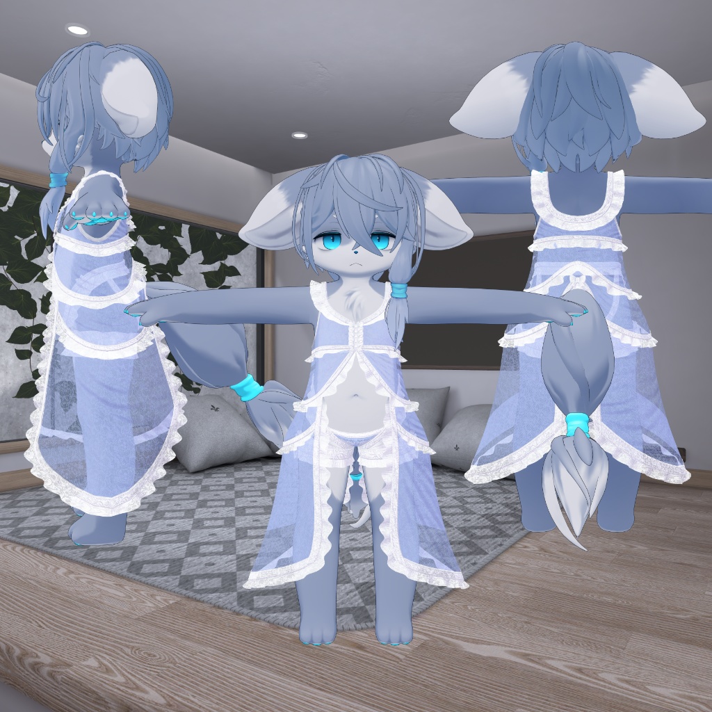 くぅちゃん用 衣装16種 [KU_re] - dragontail - BOOTH