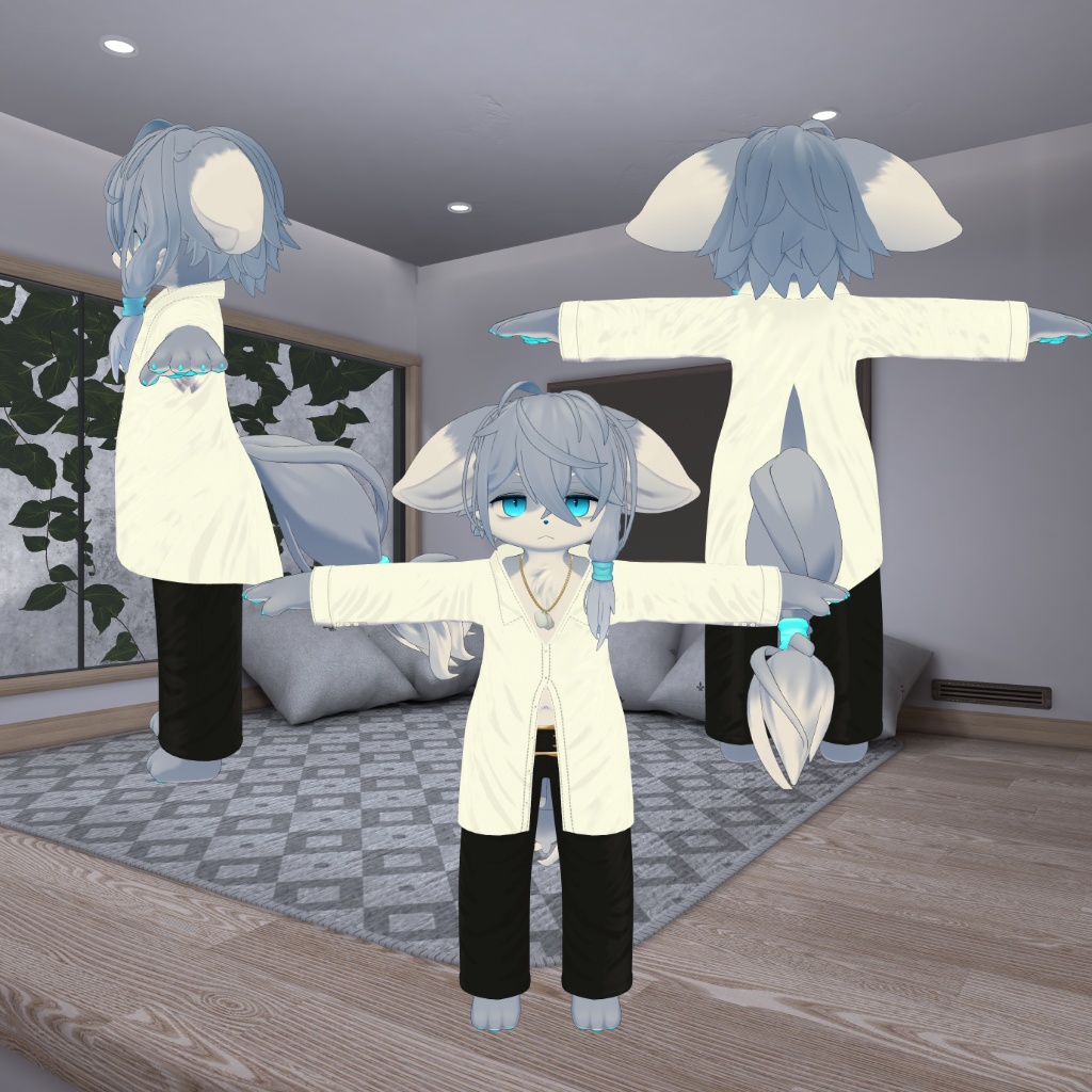 くぅちゃん用 衣装16種 [KU_re] - dragontail - BOOTH