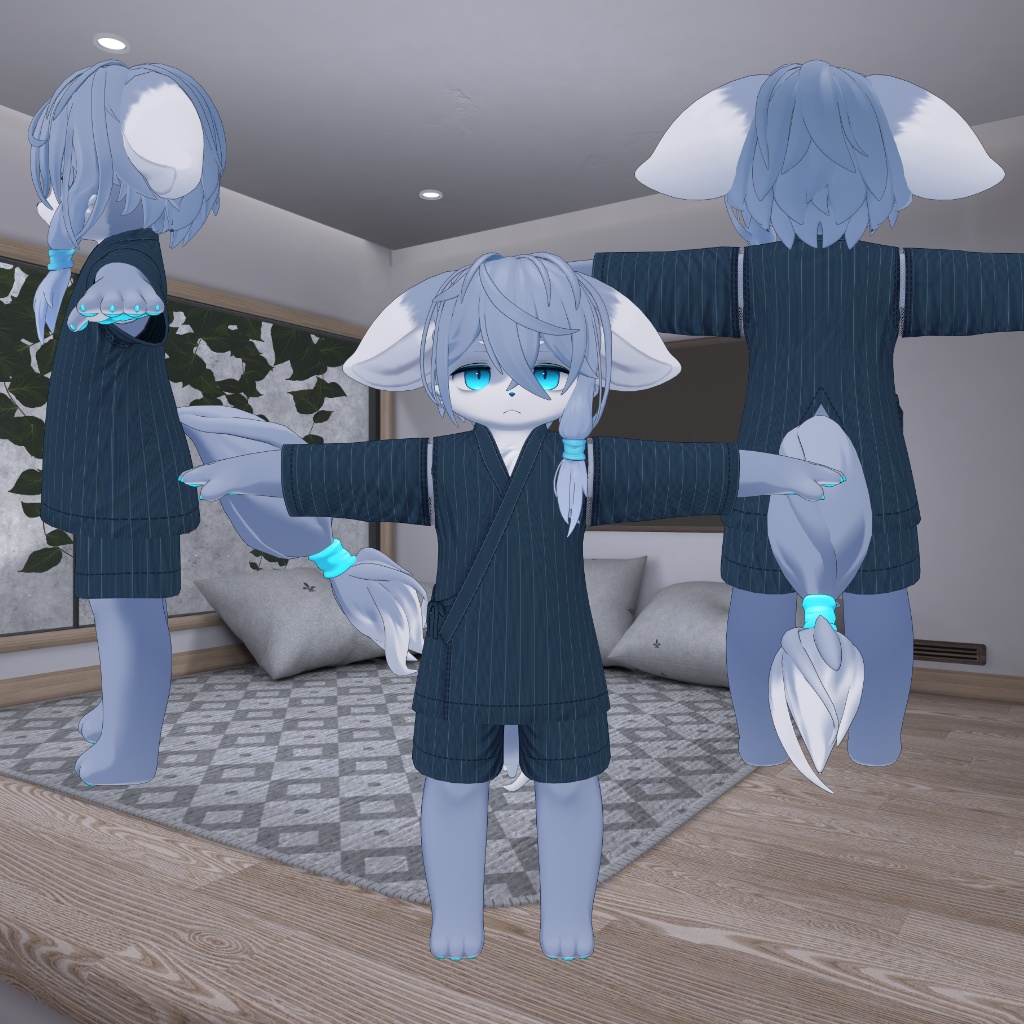 くぅちゃん用 衣装16種 [KU_re] - dragontail - BOOTH