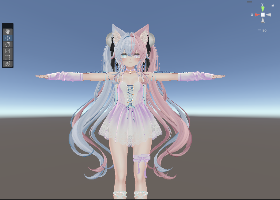【VRC Hair】Cat Twintail By Anka(Textures ONLY) - miyakomoonlight - BOOTH