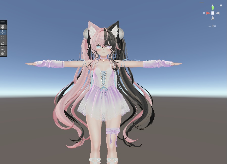 【VRC Hair】Cat Twintail By Anka(Textures ONLY) - miyakomoonlight - BOOTH