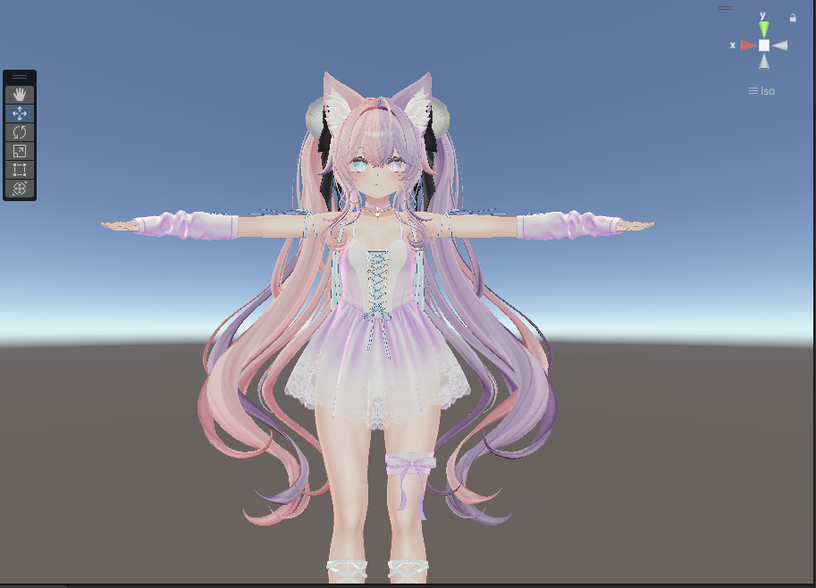 【VRC Hair】Cat Twintail By Anka(Textures ONLY) - miyakomoonlight - BOOTH