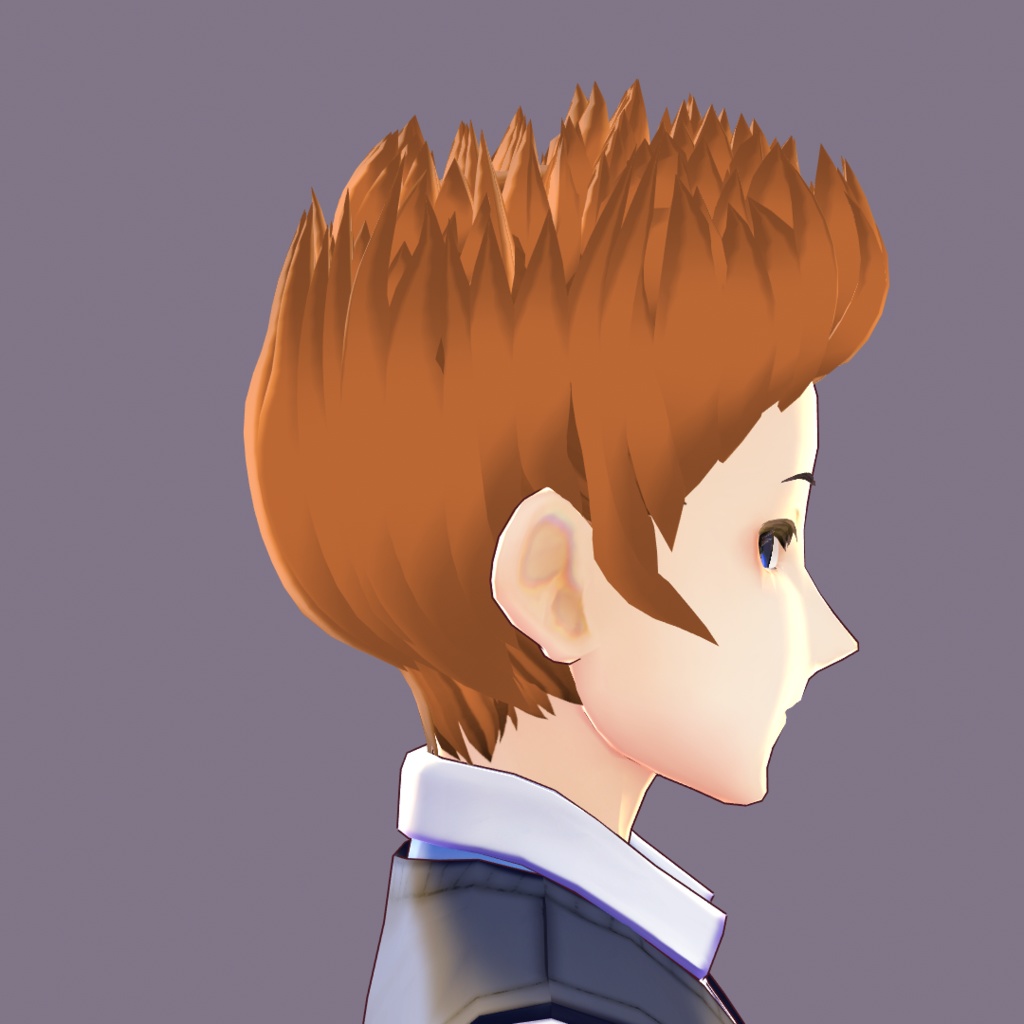 [ VRoid ] Short Spike (Hair Preset) - nottanavery - BOOTH