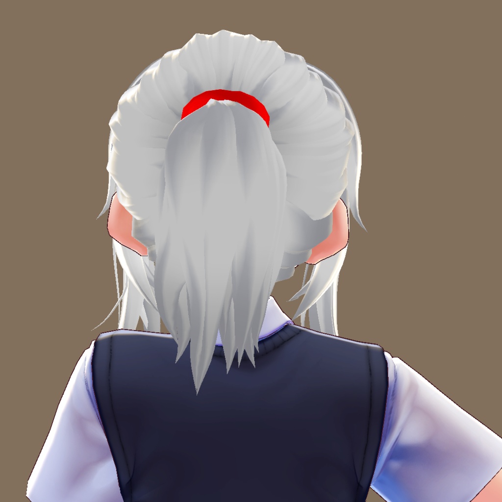 [ VRoid ] Ponytail (Hair Preset) || FREE - nottanavery - BOOTH