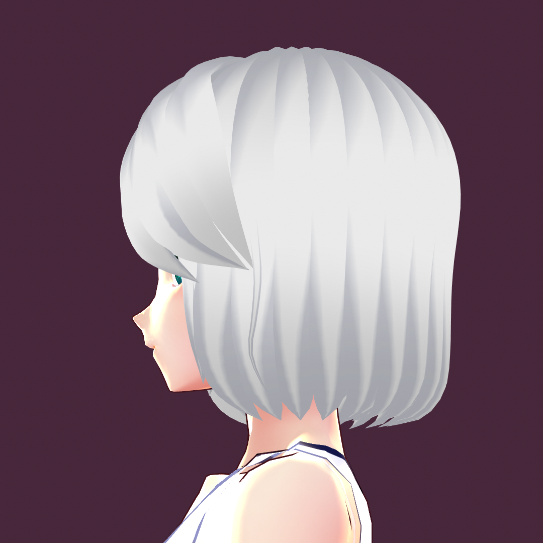[ VRoid ] Simple Short ( Hair Preset ) - nottanavery - BOOTH