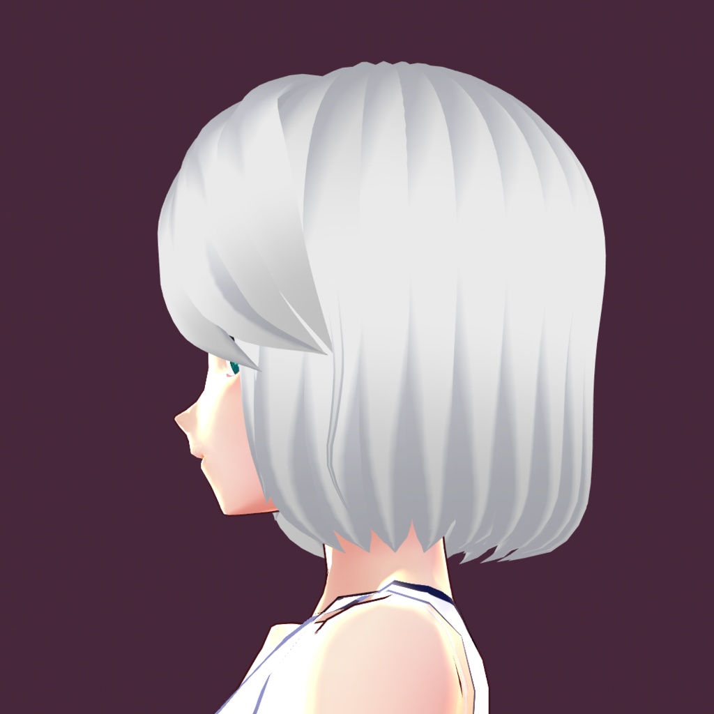 [ VRoid ] Simple Short ( Hair Preset ) - nottanavery - BOOTH
