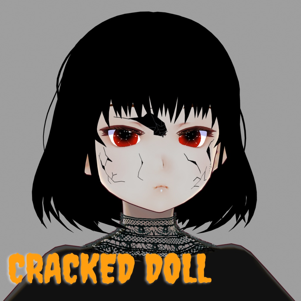 [ VRoid ] Halloween Face paint 1 || FREE - nottanavery - BOOTH