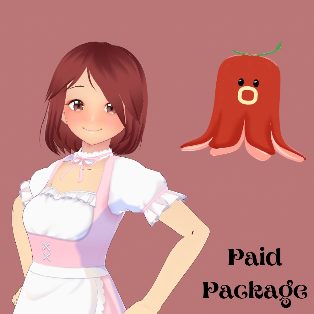 [ VRoid ] Octodog Buddy || FREE Base - nottanavery - BOOTH