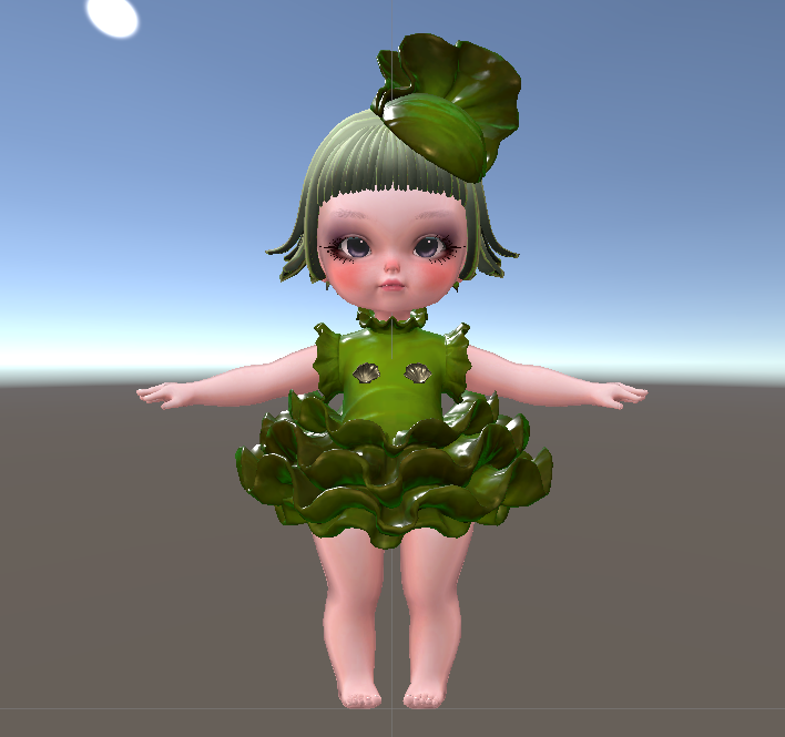 NEW!!!めかぶちゃん3Dアバター [VRChat想定] - MEBA-Fish - BOOTH