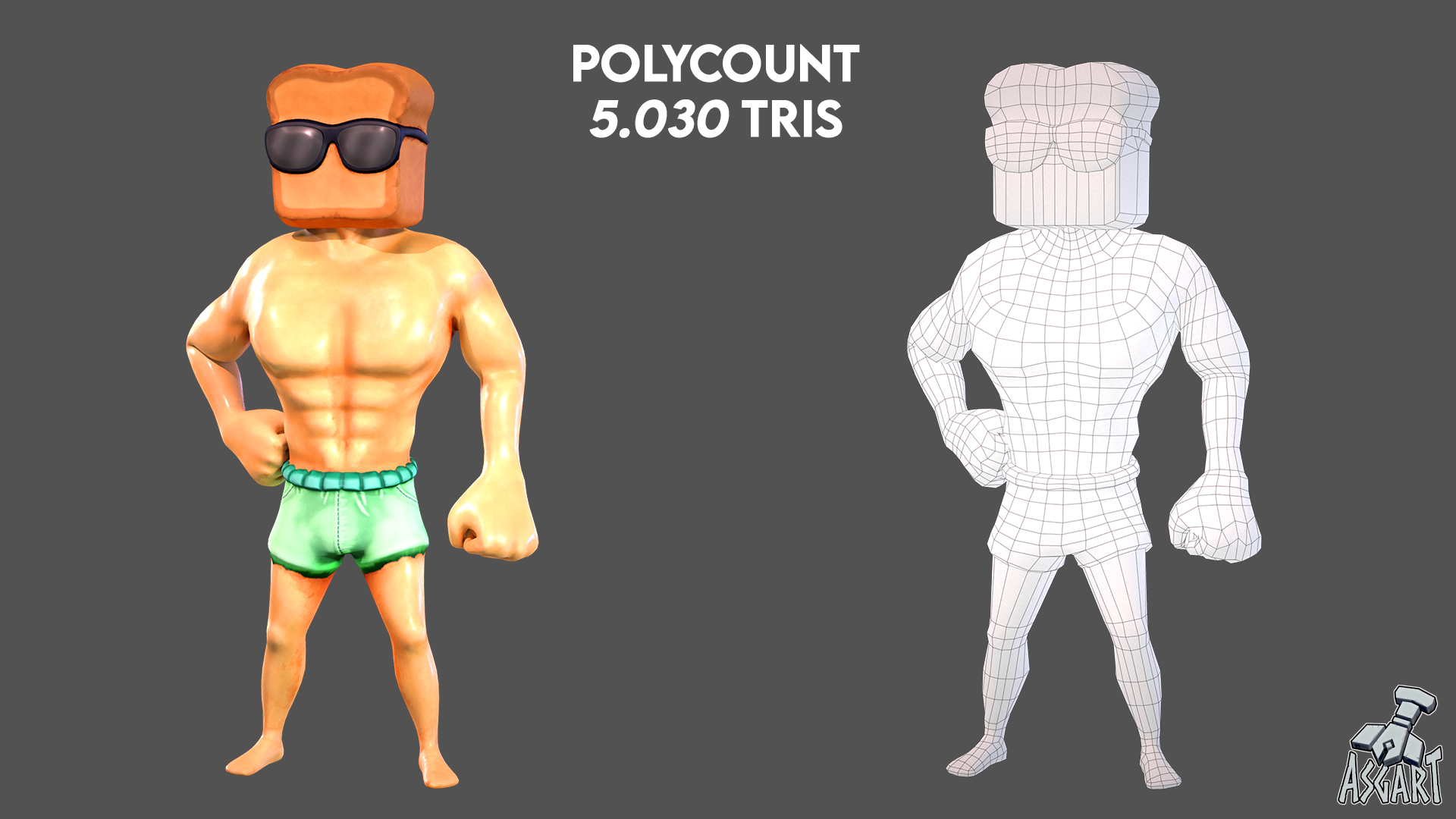 🍞 TONNY TOAST – 3Dキャラクター – VRChat対応 - Asgart - BOOTH