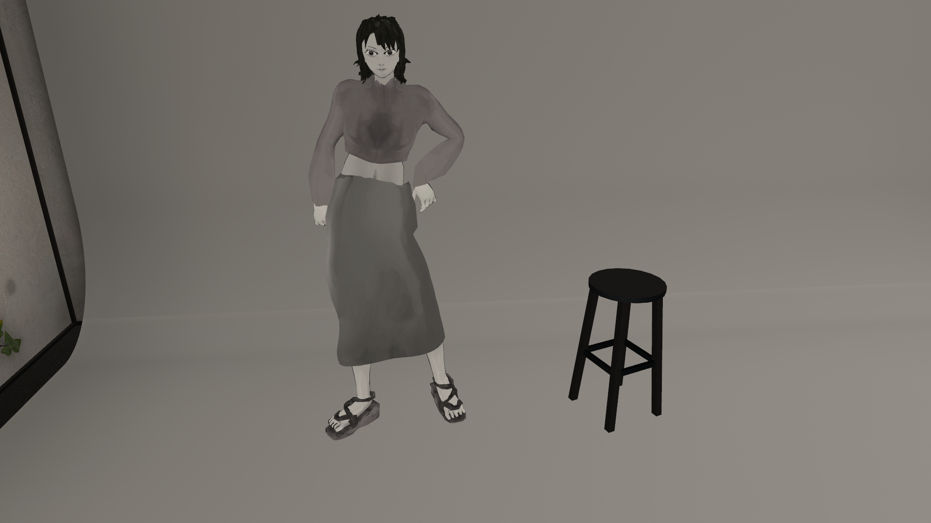 [Horror] Nidomai (弐度梅) - VrChat 3D Model/Avatar - CAIZYI末 - BOOTH