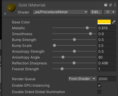 Procedural Metal Shader - occulti - BOOTH