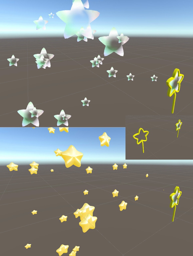 シャボン玉遊びセットVer1.02(パーティクルエフェクト付)[Unity/VRChat/Cluster/FBX] - ウグイスボール工房 森の直売店 - BOOTH