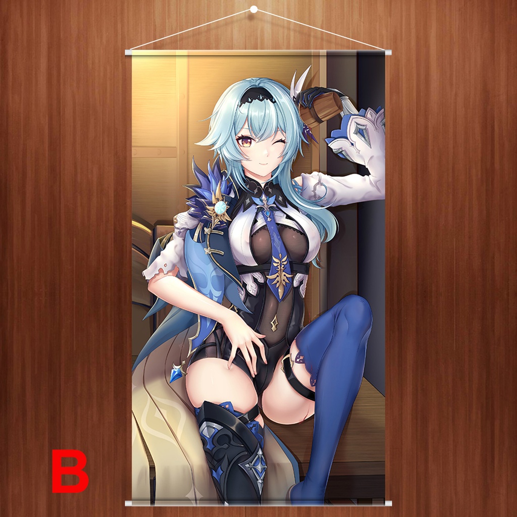 Genshin Impact 原神 优菈 エウルア eula タペストリー - daidaitu - BOOTH