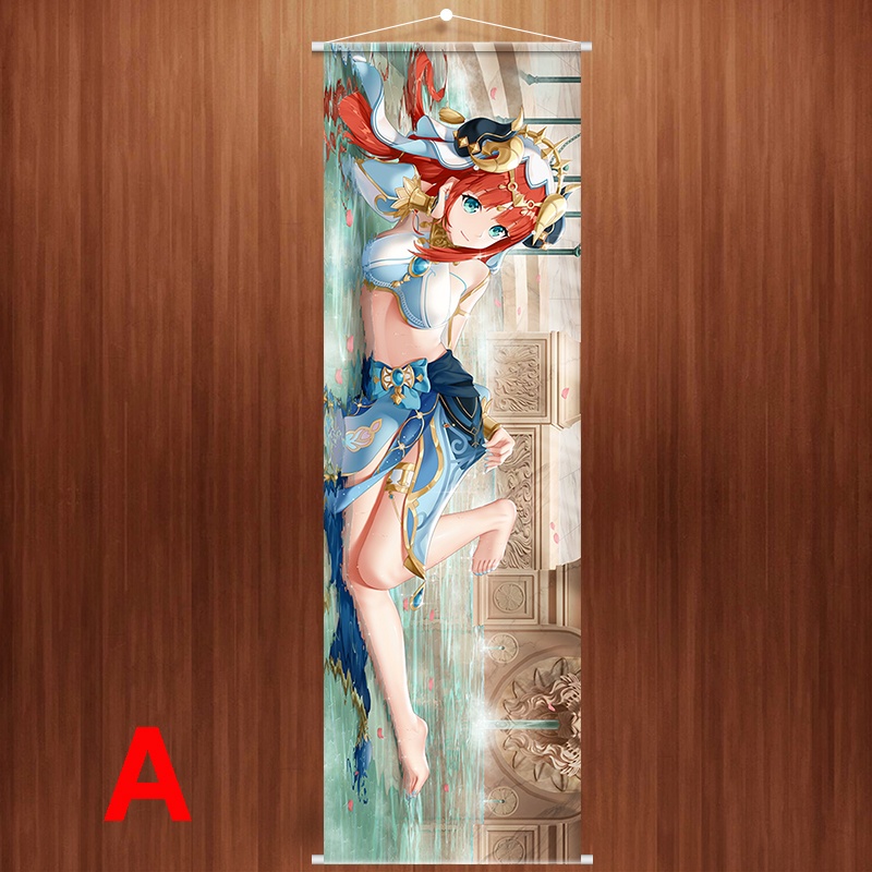 Genshin Impact 原神 ニィロウ ネル nilou タペストリー - daidaitu - BOOTH