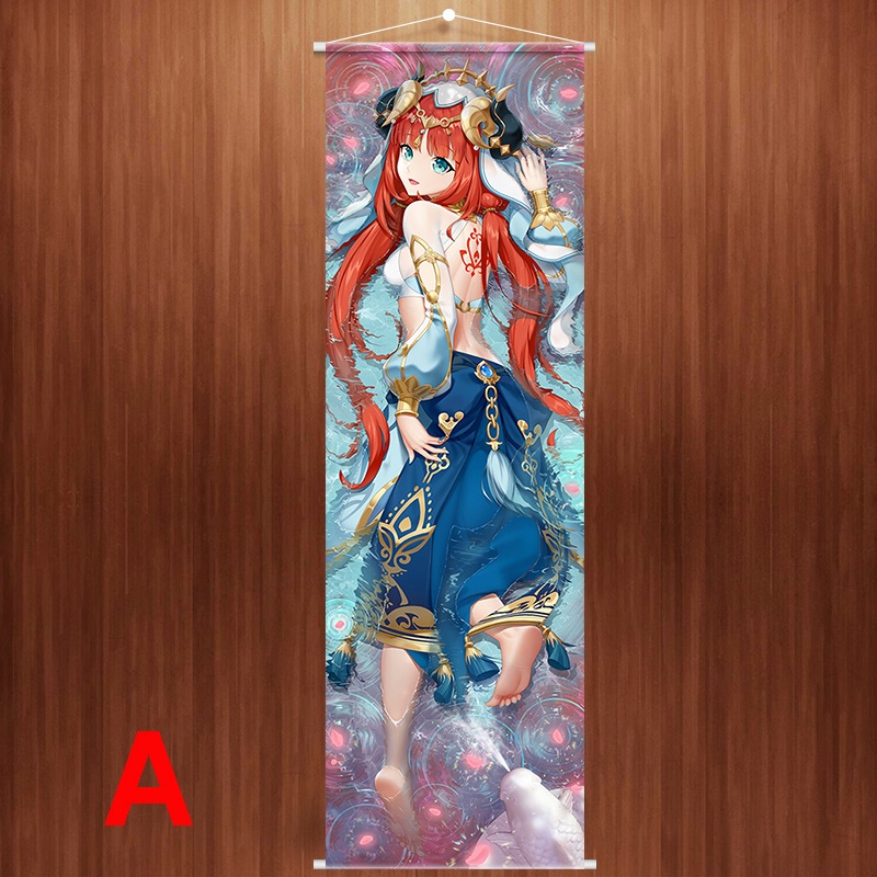 Genshin Impact 原神 ニィロウ ネル nilou タペストリー - daidaitu - BOOTH