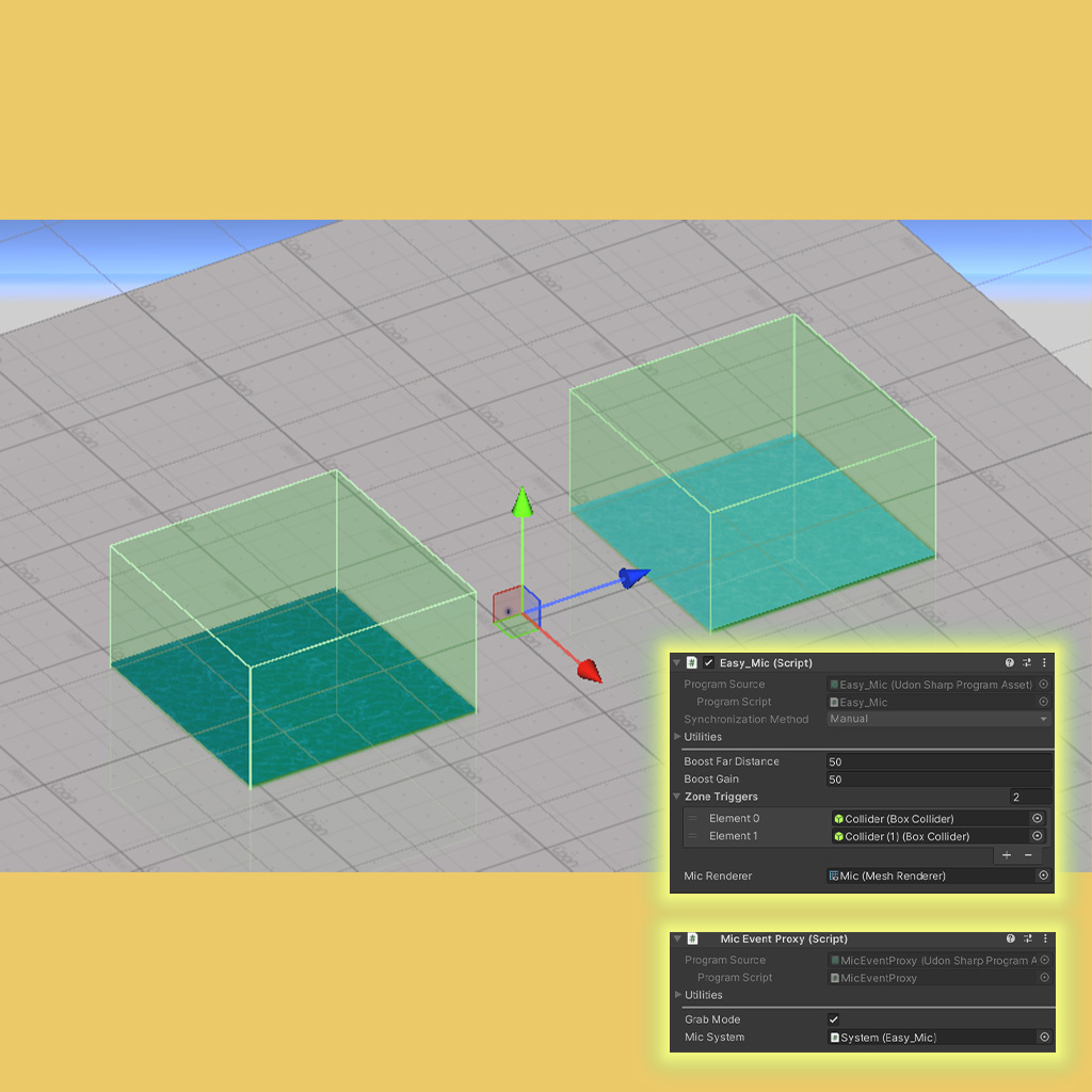 【VRChat向け】Easy Mic【エリア指定可能】 - PROJECT 24 - BOOTH