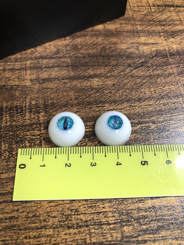 ドールアイ レジン 16mm【試作品】 - komamonoya-mint - BOOTH
