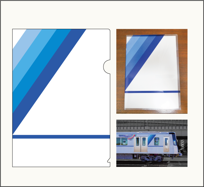 ハマチカ4000クリアファイル - 横浜交通研究所公式BOOTH - BOOTH