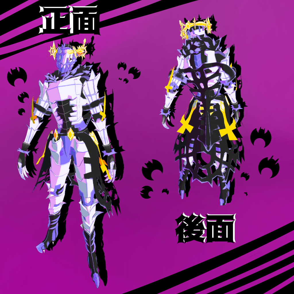 〈オリジナル3Dモデル〉レクス・クラウン-ReX・ClowN- - DogInu - BOOTH