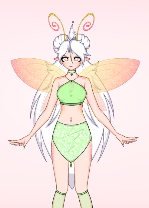 [Live2D] Fairy Model - Wintergreen - BOOTH