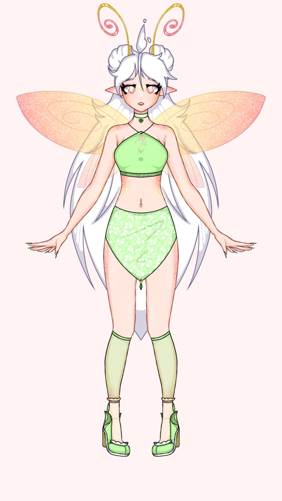 [Live2D] Fairy Model - Wintergreen - BOOTH