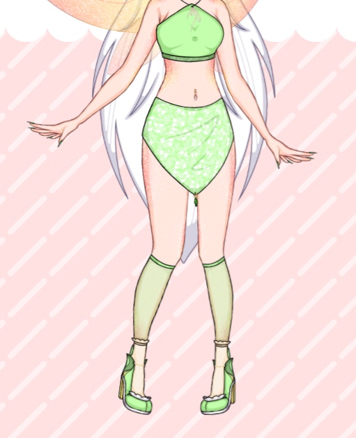 [Live2D] Fairy Model - Wintergreen - BOOTH