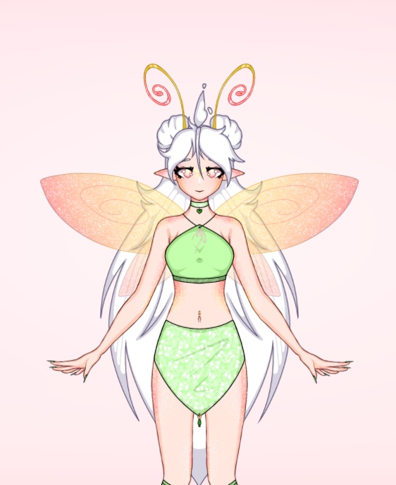 [Live2D] Fairy Model - Wintergreen - BOOTH