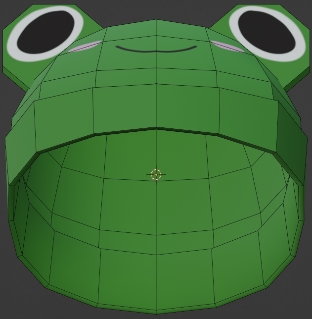 Frog Beanie [3D Model] - insomniacvr - BOOTH