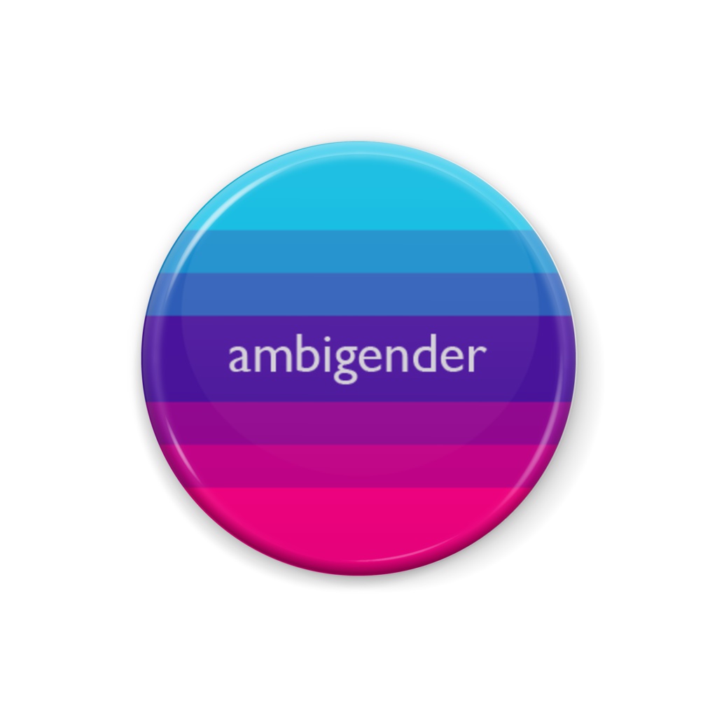 ambigender 缶バッジ Type-III - Spinel* - BOOTH